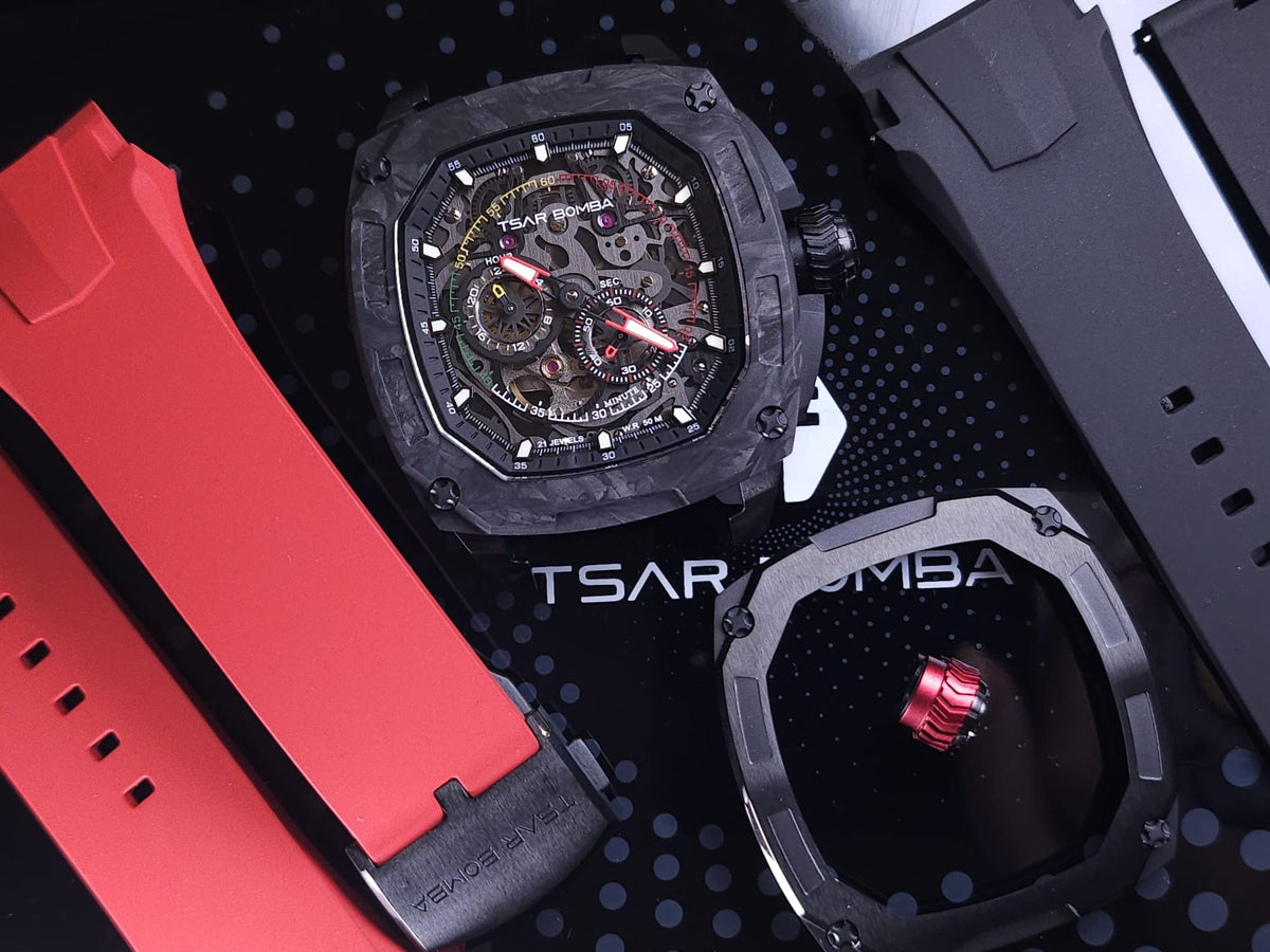 TSAR BOMBA DARK MATTER BOX-SET自動機械錶 – AUTOSHOPHK